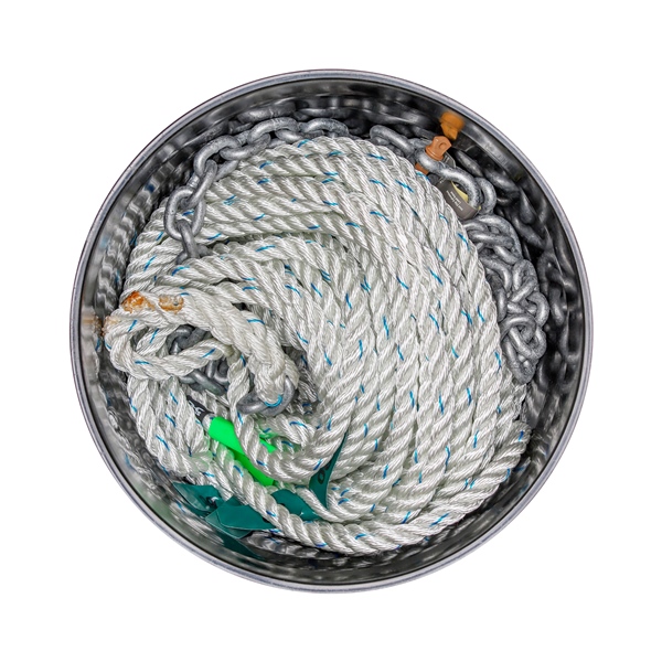 TITAN MARINE PRODUCTS Superior Anchor Rode 250′ – 1/2″ – Nylon – Anchor ...